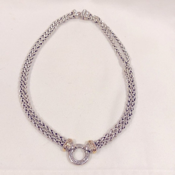 David Yurman | Jewelry | David Yurman Double Wheat Chain Necklace ...